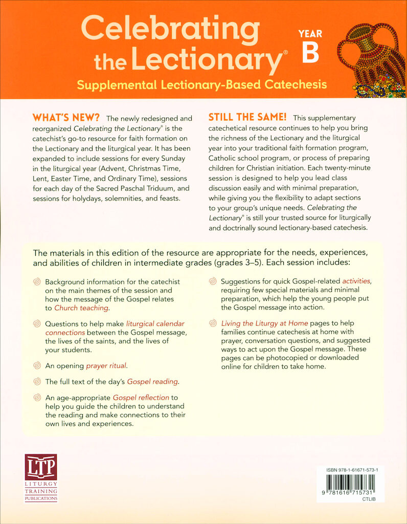 Celebrating the Lectionary: Intermediate Grades Year B — Liturgy Trai…
