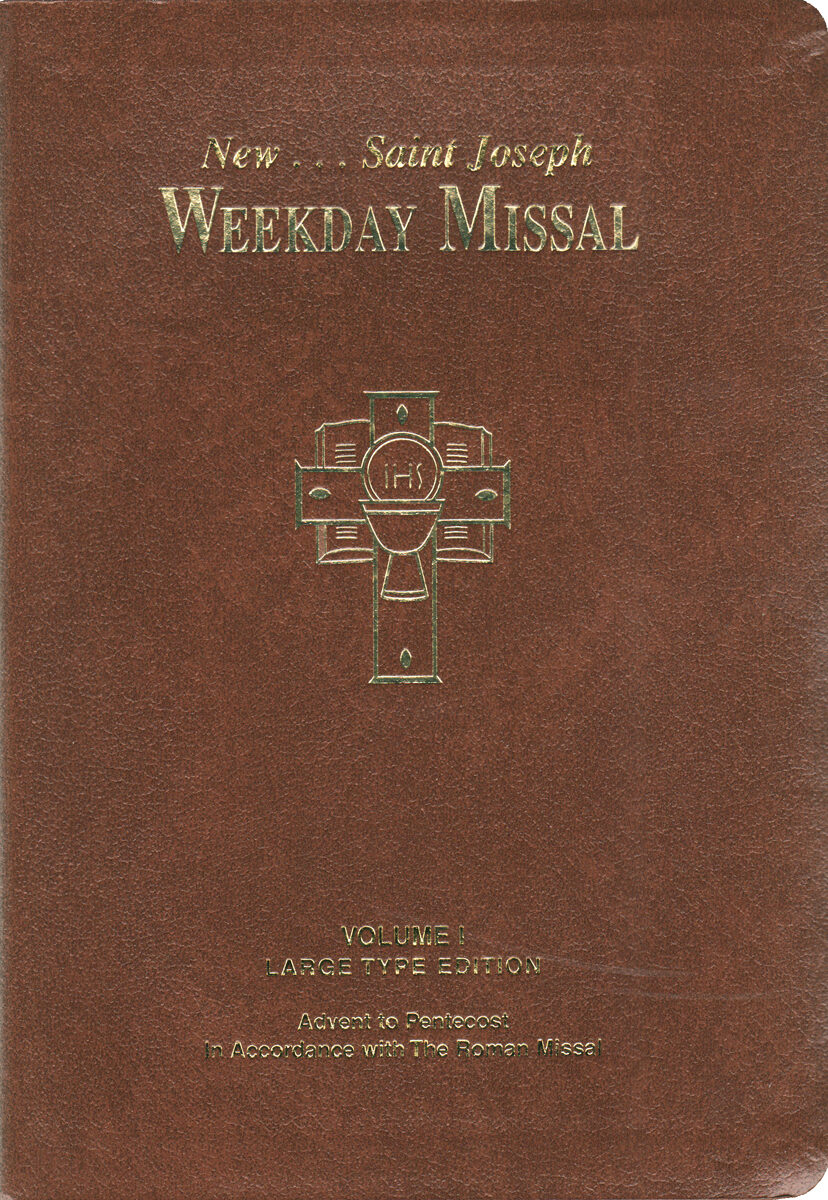 St. Joseph Missals: Saint Joseph Weekday Missal, Volume 1, Large Type ...