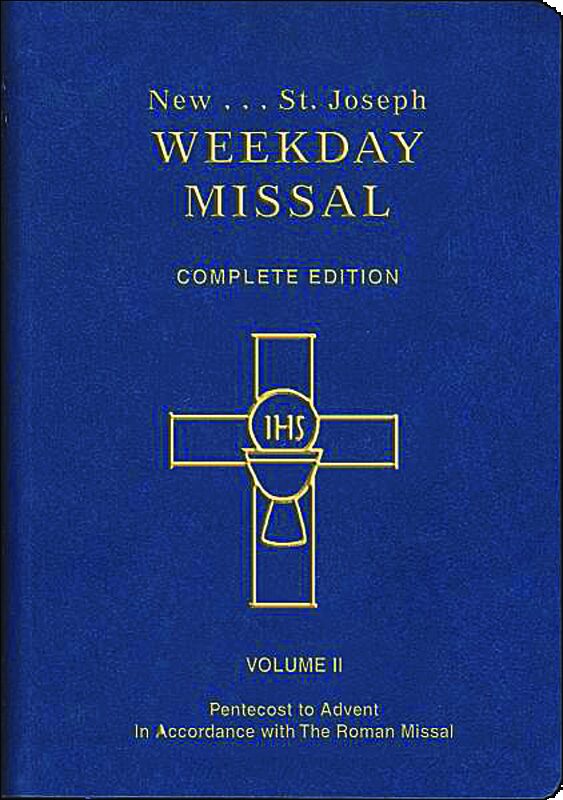 St. Joseph Missals: St. Joseph Weekday Missal (Vol.II/Pentecost to ...