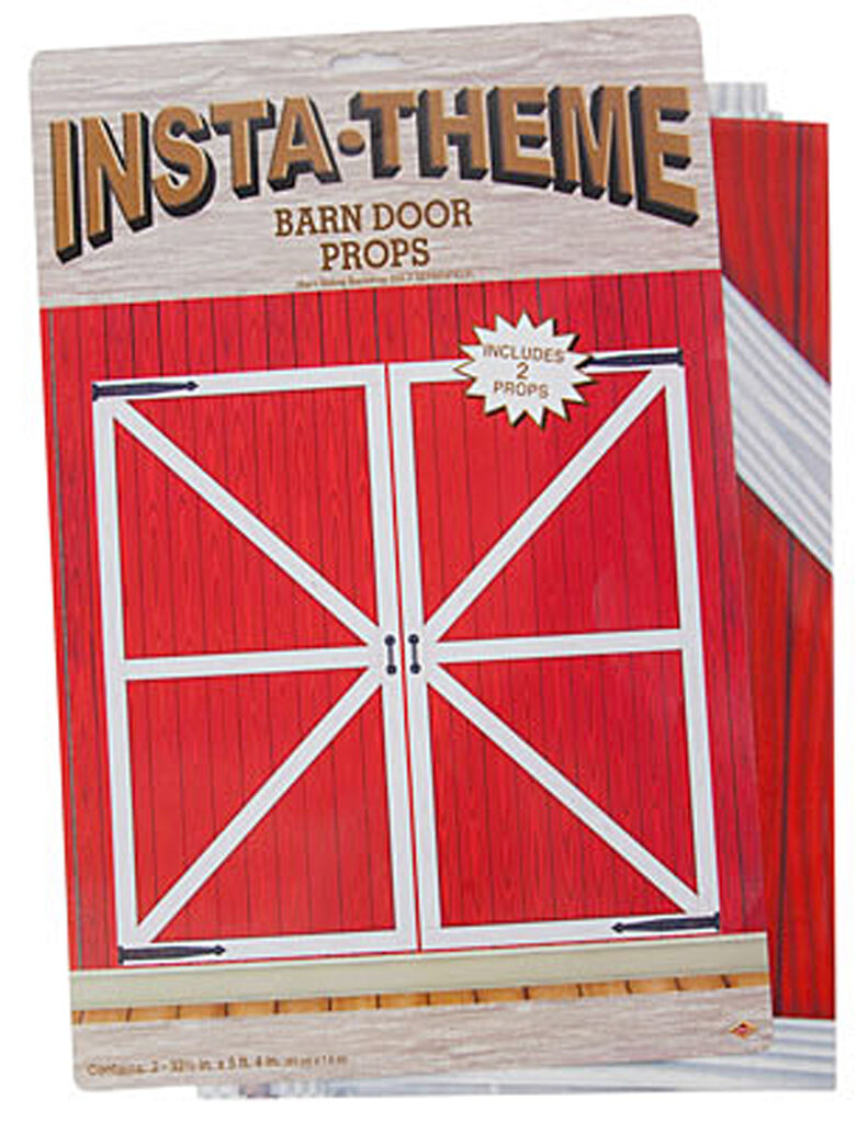 Barnyard Roundup 2016 Catholic VBS: Barn Door Props, Set of 2 32.5" x…