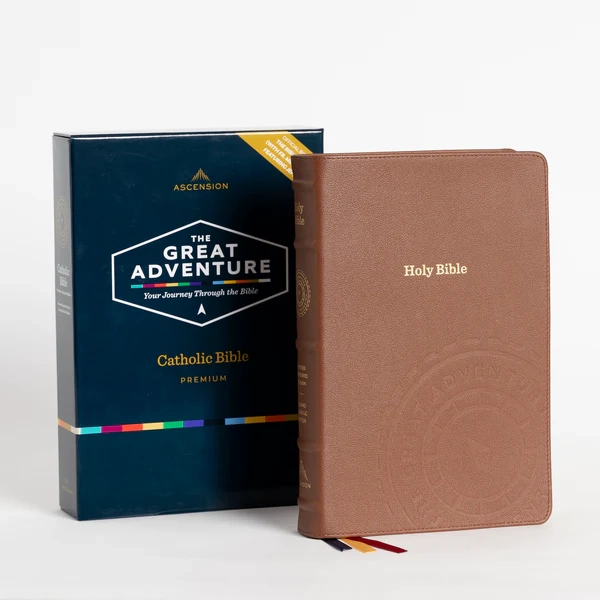 RSV, The Great Adventure Catholic Bible, 2nd Edition, premium leather…