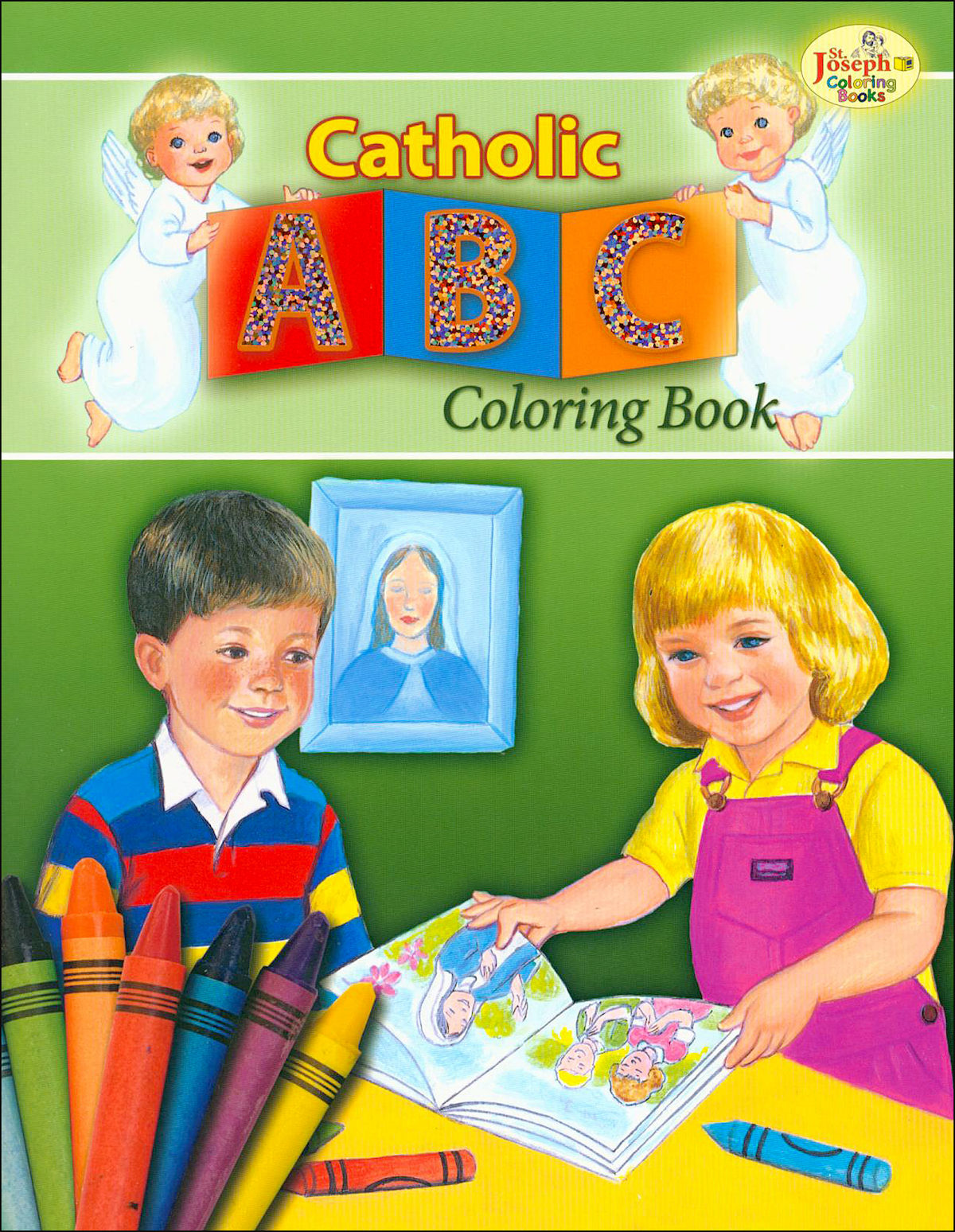 St. Joseph Coloring Books: Catholic ABC Coloring Book — Catholic Book…