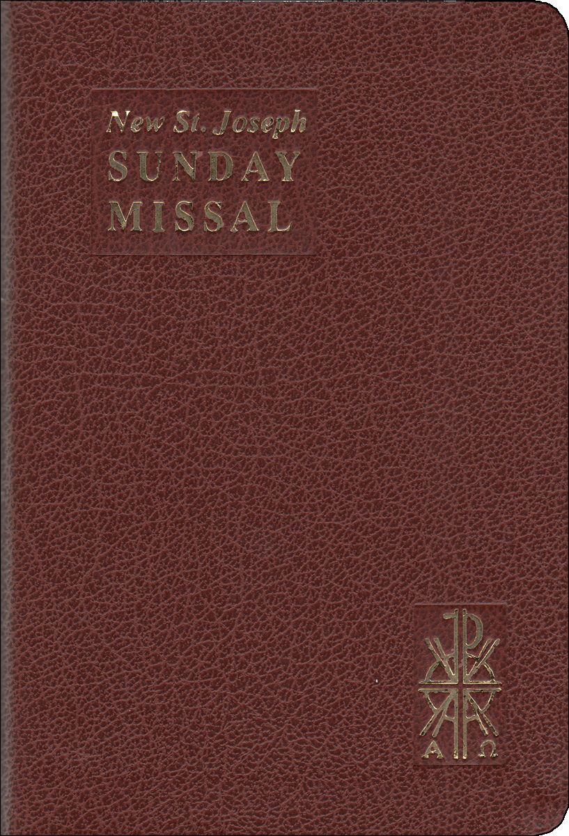 St. Joseph Missals: St. Joseph Sunday Missal, flexible brown cover