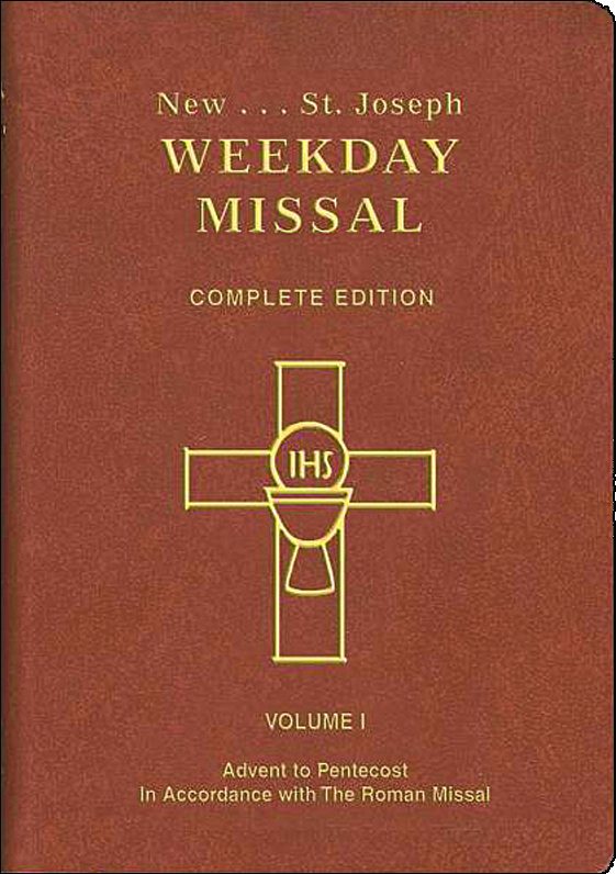 St. Joseph Missals: St. Joseph Weekday Missal (Vol. I/Advent to Pente…