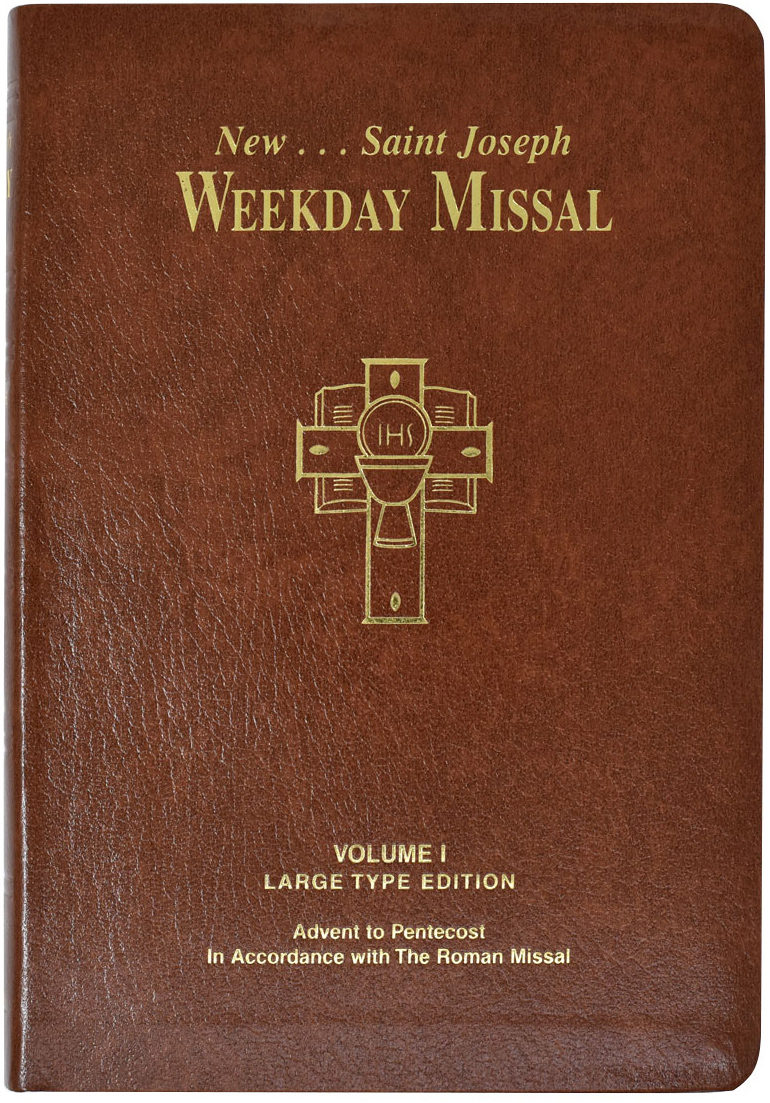 St. Joseph Missals: Saint Joseph Weekday Missal, Volume 1, Large Type…