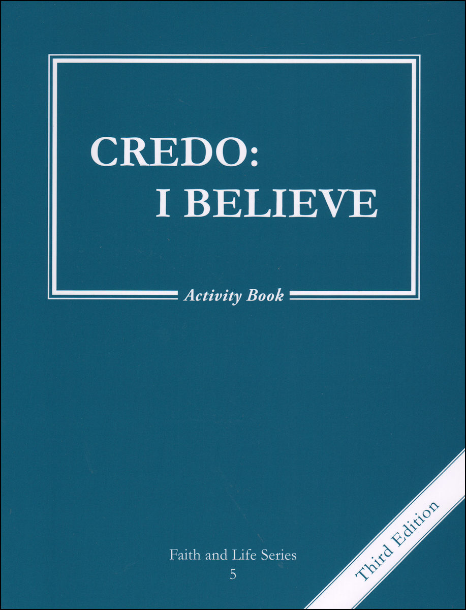Faith and Life, 1-8: Credo: I Believe, Grade 5, Activity Book, Parish…