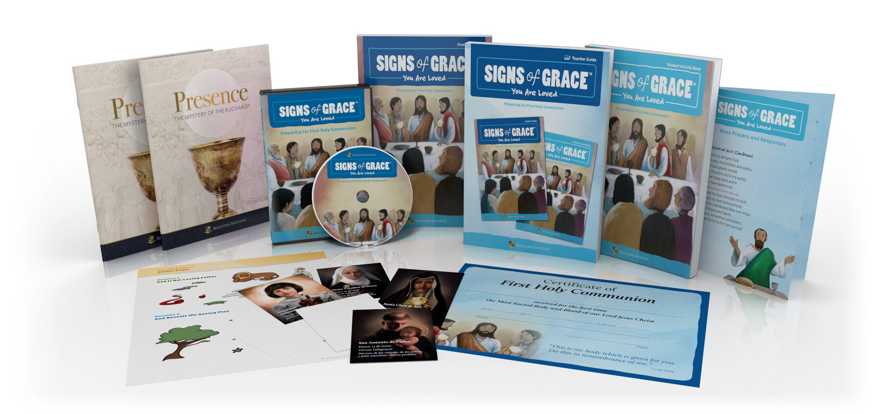 Signs of Grace: First Holy Communion: You Are Loved Complete Set — Au…