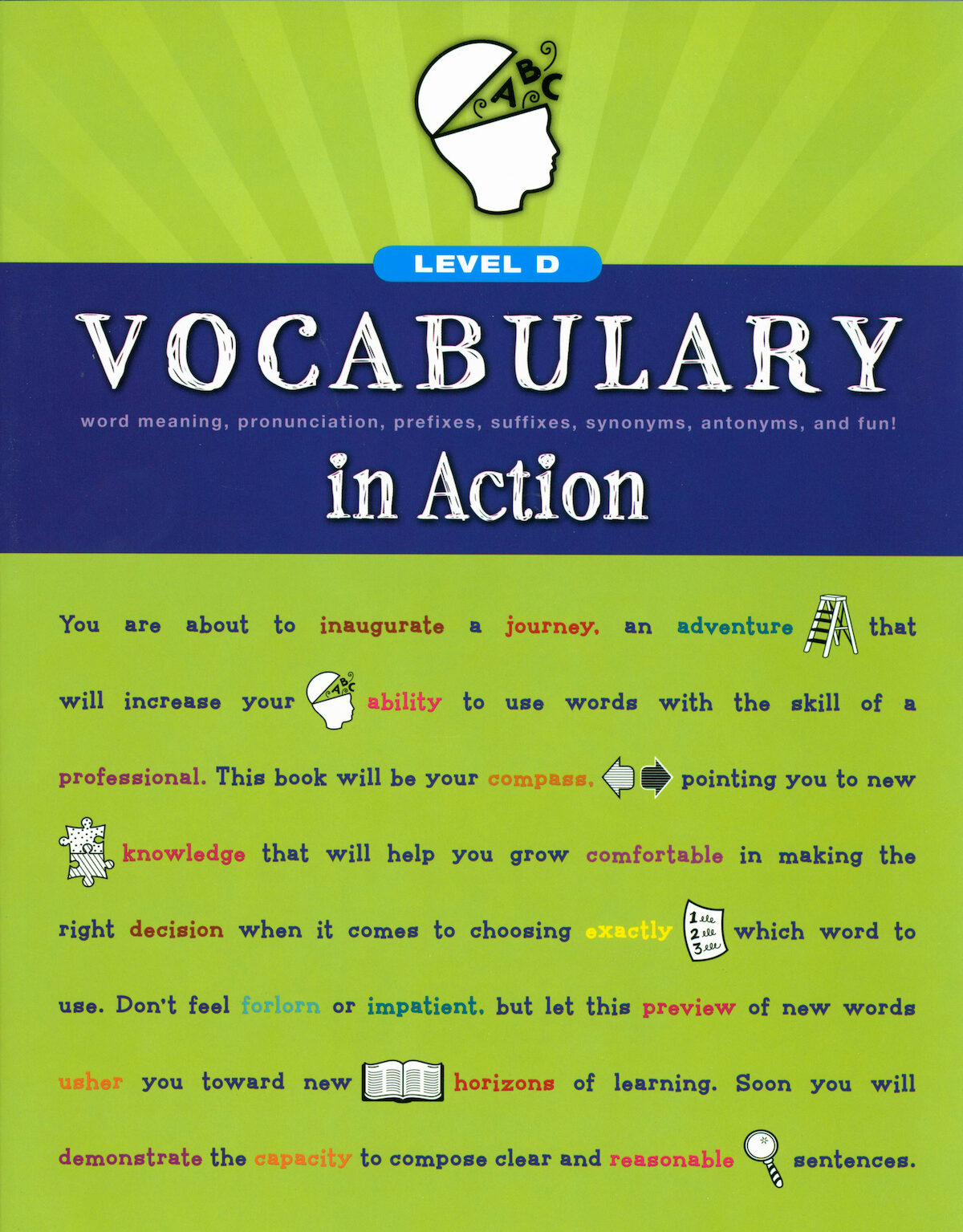 Vocabulary in Action: Level D, Grade 4, Student Book, Paperback — Loy…