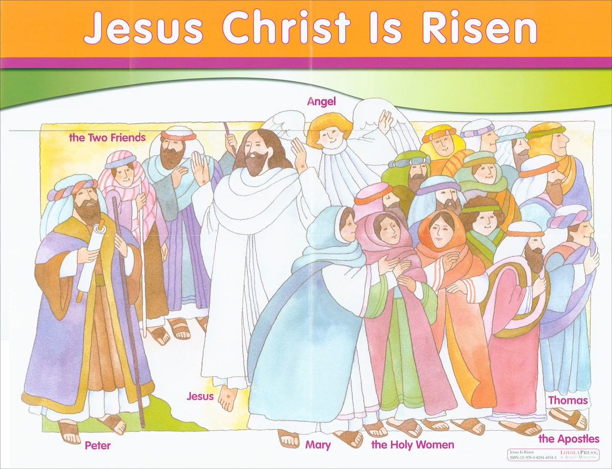 Loyola Classroom Posters: Jesus Christ is Risen Poster | ComCenter - Catho…
