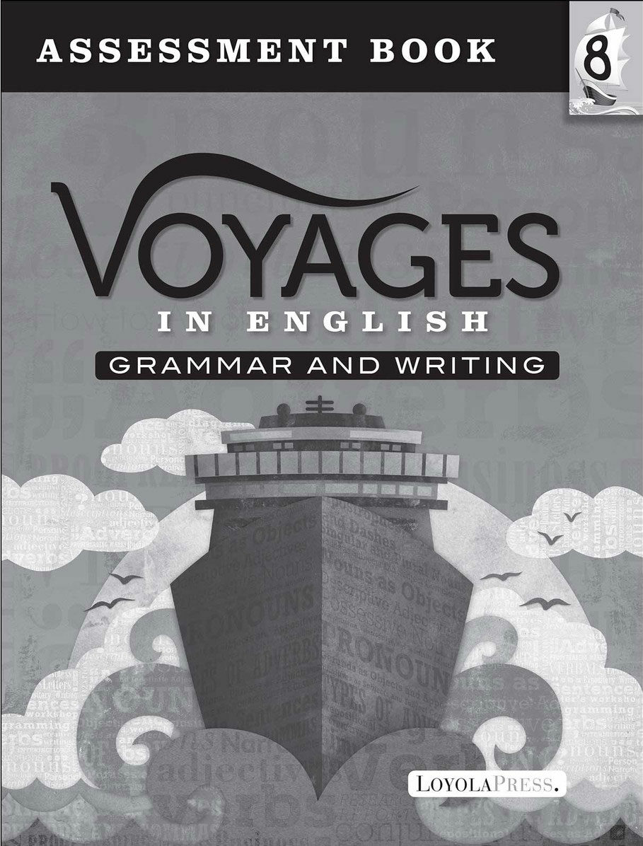 Voyages in English, K-8: Grade 8, Assessment Book, School Edition 25-…