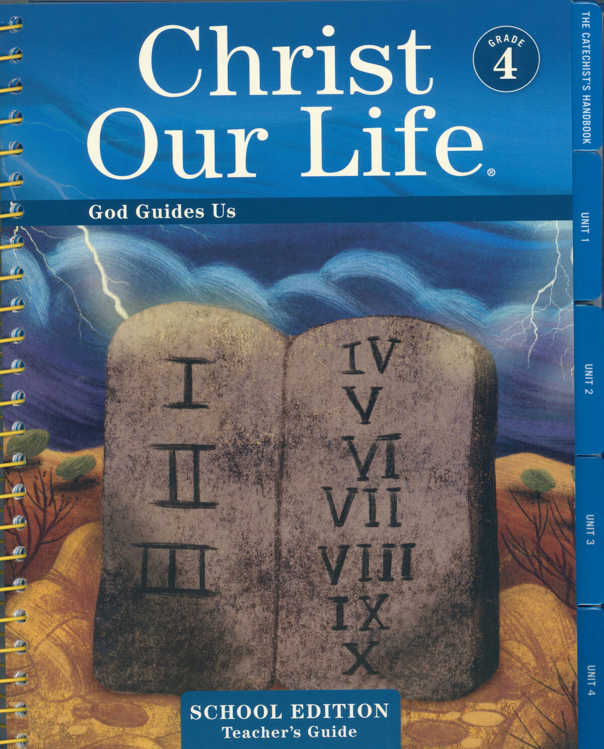 Christ Our Life 2024, K-8: God Guides Us, Grade 4, Teacher Manual, Sc…