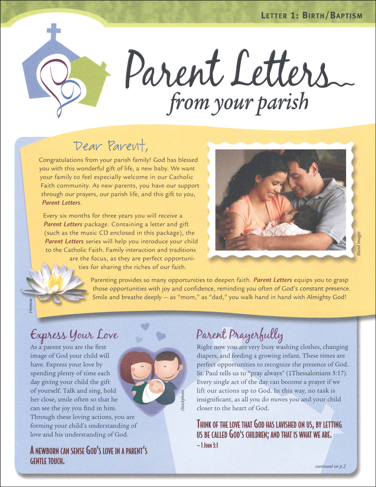 Parent Letters from Your Parish | ComCenter.com - Catholic Religious Educ…