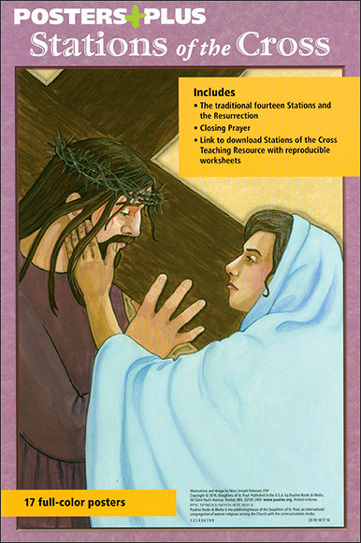 Stations of the Cross, Posters Plus 17 Posters — Pauline Books & Medi…