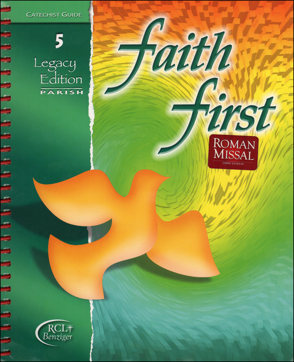 Faith First Legacy, 1-6: Grade 5, Catechist Guide, Parish Edition | ComCe…